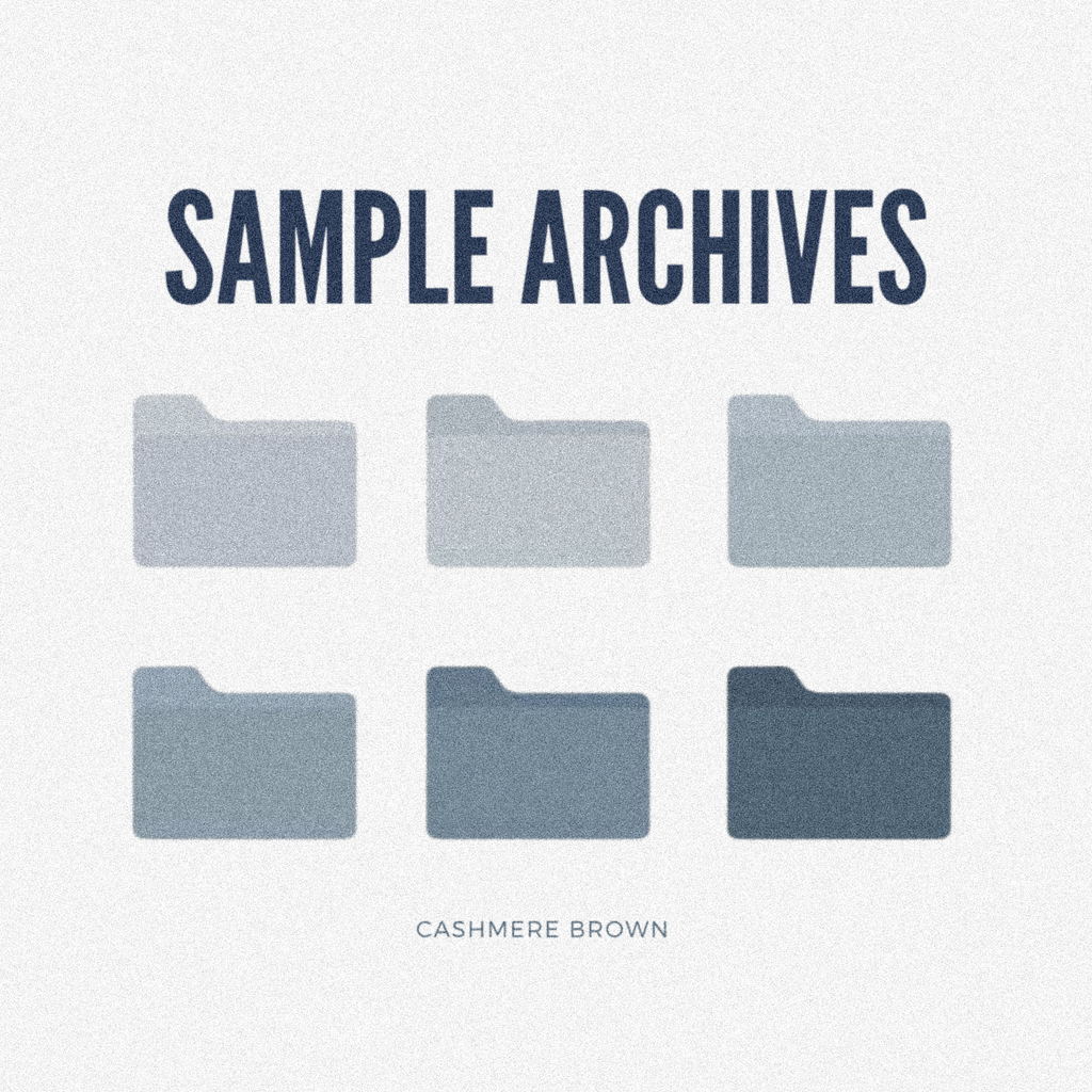 Sample Packs – Cashmere Brown